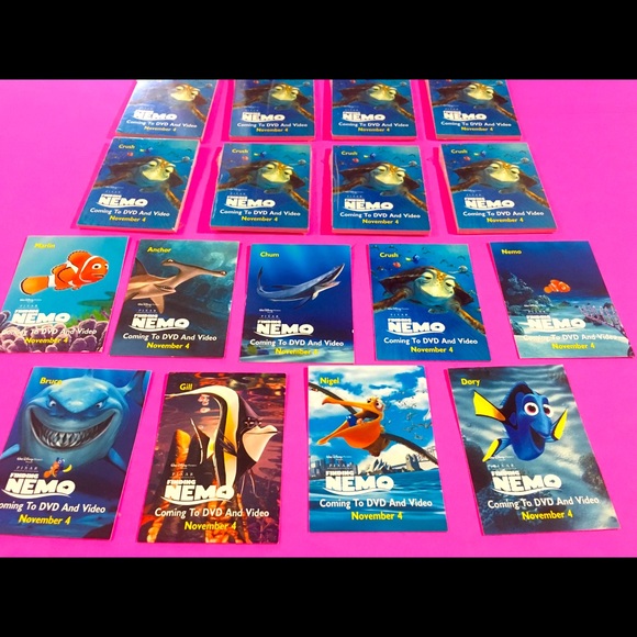 Disney | Other | Disneys Finding Nemo Promo Trading Cards 203 | Poshmark